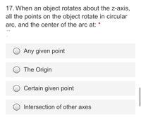 Answered When An Object Rotates About The Bartleby