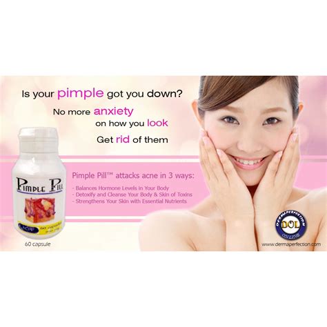 Pimple Pill Lactoferrin Acne Treatment Lazada Ph