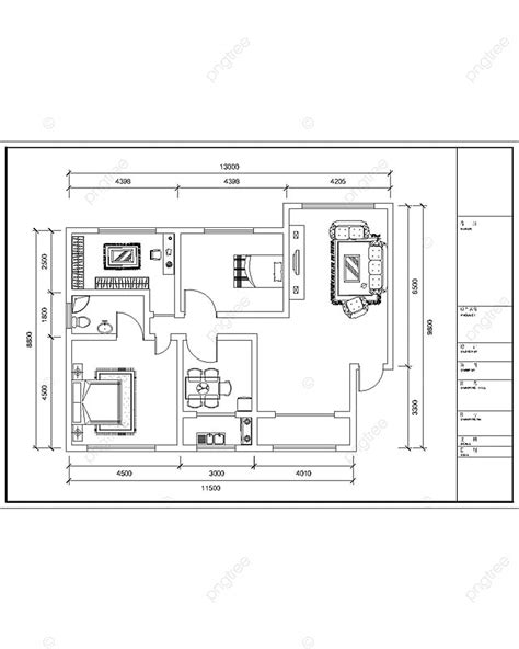Gambar Cad Furniture Layout Templat Untuk Unduh Gratis Di Pngtree