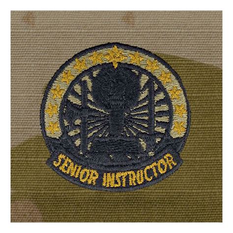 Army Senior Instructor Badge Ocp Sew On Patch Made In Usa Bradleys Surplus