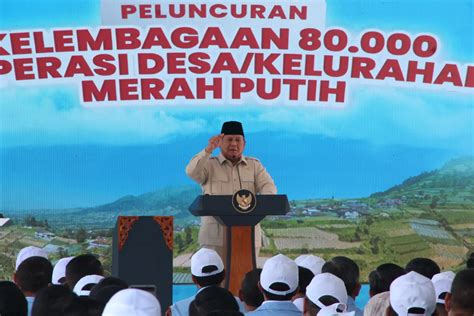 Ribuan Kades Dan Lurah Di Jateng Sambut Antusias Peluncuran Koperasi Merah Putih Espos Id