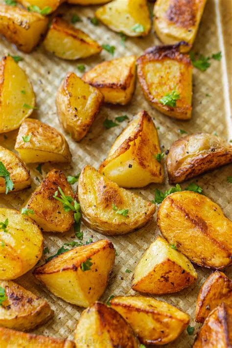 Perfect Roasted Potatoes Are Buttery In The Middle And Crispy On The