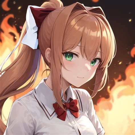Monika Ddlc 193 By Slippyai On Deviantart