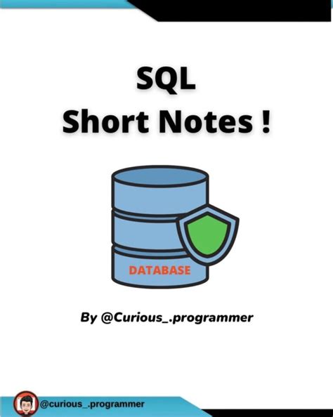 Sql Short Notes In Simple Style Pdf Connect 4 Programming