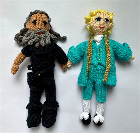 Edward Teach And Stede Bonnet Doll Knitting Pattern Digital Download Etsy