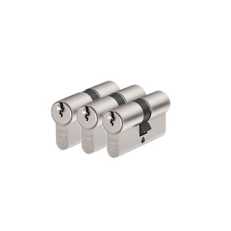 Abus E60 Cilinderset 3 Gelijksluitende Cilinders 30 30 Skg 2