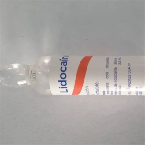 Lidocaina Inyectable 35mg35ml Medicina Inyecctable Farmaventa
