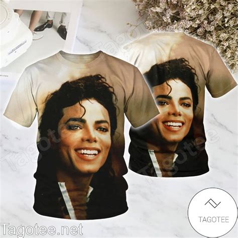 Michael Jackson Smile Shirt Tagotee