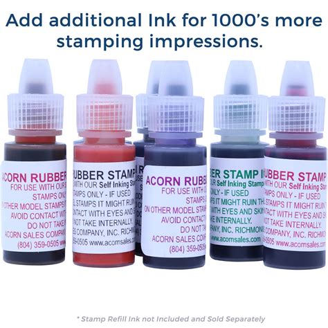 Self Inking Round Cod Stamp Business Stamp Engineer Seal Stamps