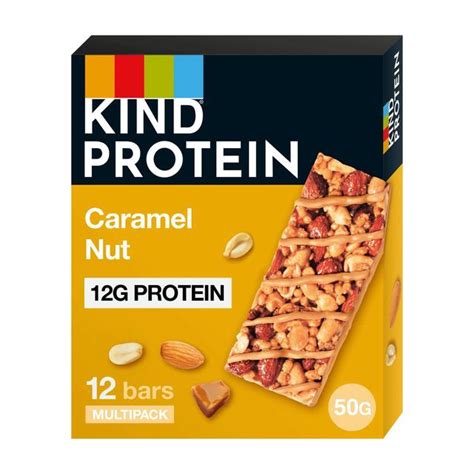 Kind Protein Caramel Nut Snack Bars Multipack Ocado