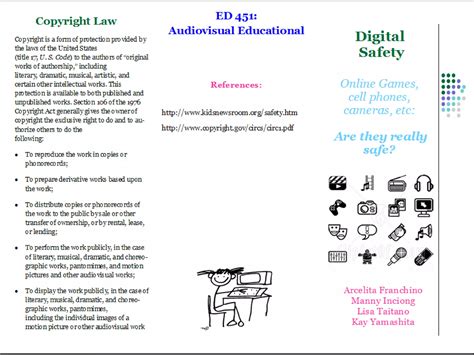 Digital Safety Pamphlet Ppt