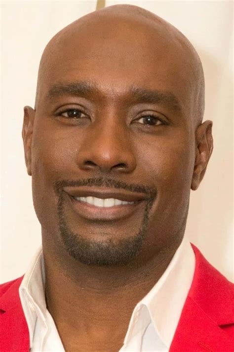 Download Morris Chestnut Red Blazer Portrait Wallpaper
