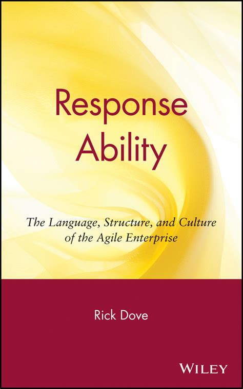 Response Ability By Rick Dove Ebook Everand