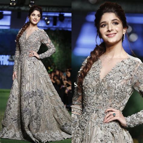 Mawra Hocane Sara Khan Look Ethereal At Pakistans Bridal Couture Week