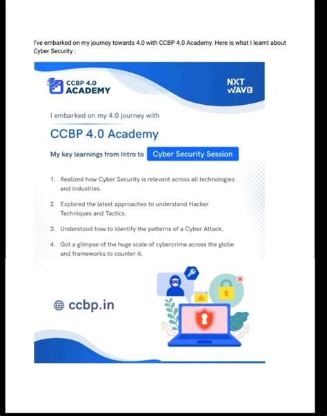 Cybersecurity Ccbp4academy Learning Tech Cybercrime Hackertactics