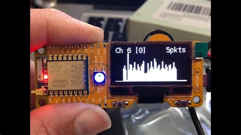 Makerfocus Esp8266 Wifi Module Esp8266 Wifi Deauth Detector V3 Pre