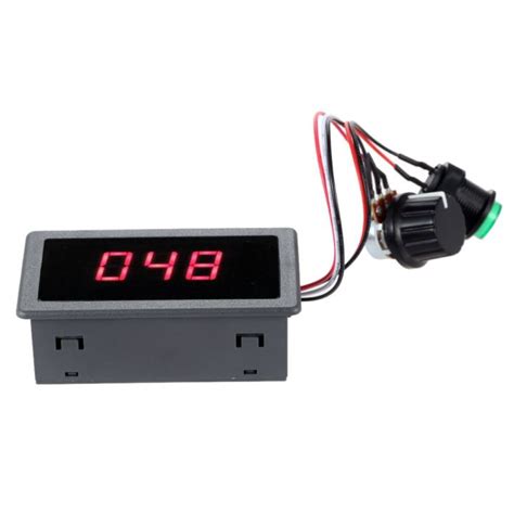 Display 12v 24v Pwm Motor Controller Variable Speed Regulator Daraz Lk