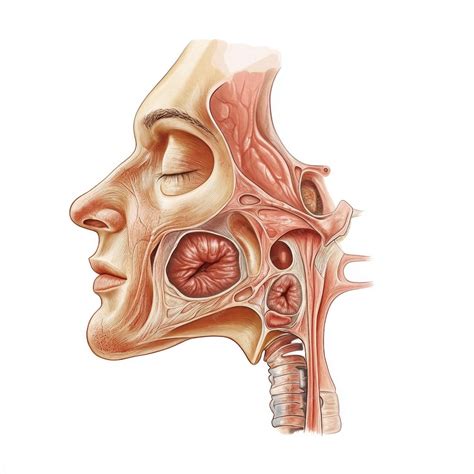 Premium Photo Human Nasal Cavity Anatomy Turbinates Explained