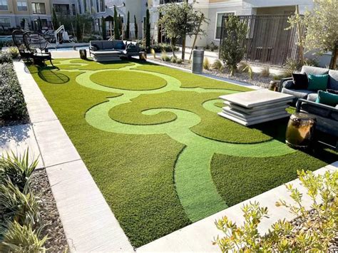Artificial Grass Designs And Patterns For Ny Architecture Synlawn