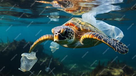 Premium Photo Plastic Peril Unveiling The Environmental Issue Of