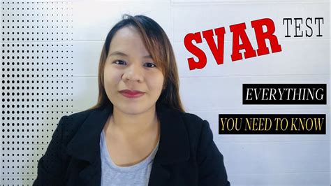 Svar Tips How To Pass Svar Complete Guide Youtube