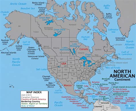 Maps Of North America