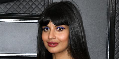 You Have To See Jameela Jamil With Pumpkin Coloured Hair And A Micro Fringe