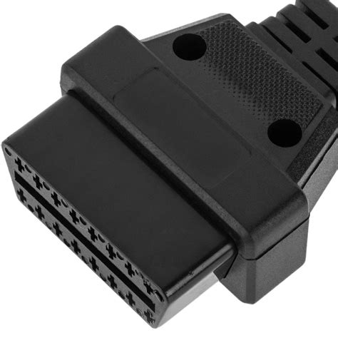 Obd2 Diagnostic Cable To Knorr 7 Pin Male Connector Cablematic