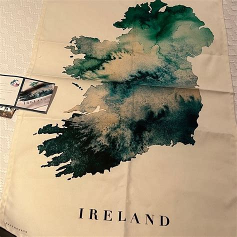 Calmac Ferry And Golden Beaches Watercolour Map Of Scotlands Hebrides