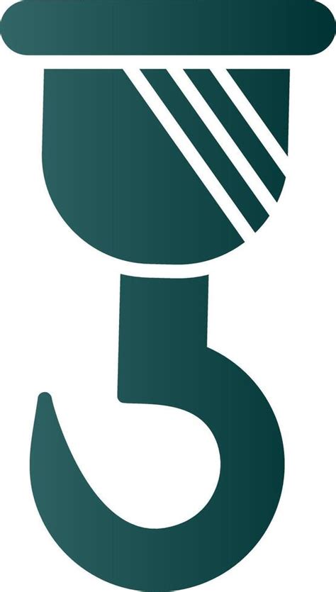 Hook Glyph Gradient Icon 43714762 Vector Art At Vecteezy