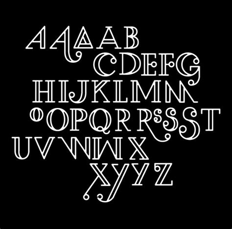 Dan Cassaro Typography Letters Lettering Typeface