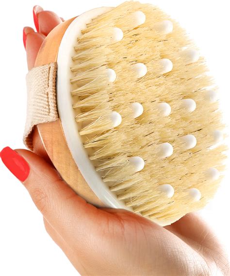 Dry Body Brush 1 Pack Reduce Cellulite Dry Brush