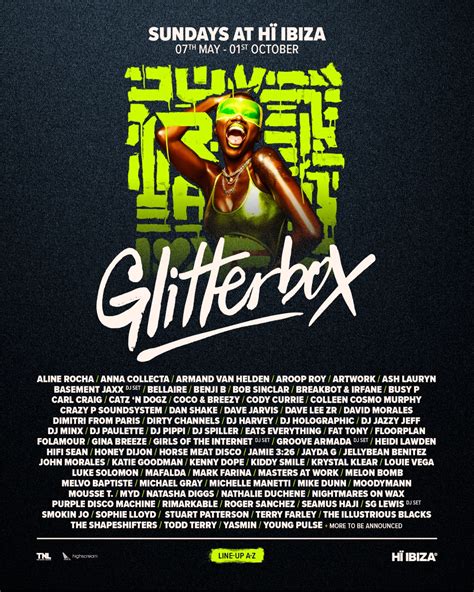 Glitterbox Reveals New Ibiza Aesthetic 2023 Season Line Up Glitterbox™