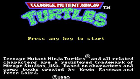 Dos Madness Teenage Mutant Ninja Turtles Youtube