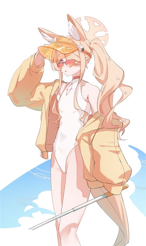 Harukayu Yu Seia Blue Archive Seia Swimsuit Blue Archive Blue Archive Absurdres