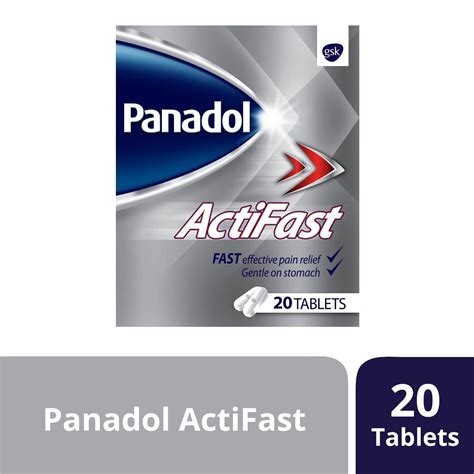 Panadol Actifast 20caplets