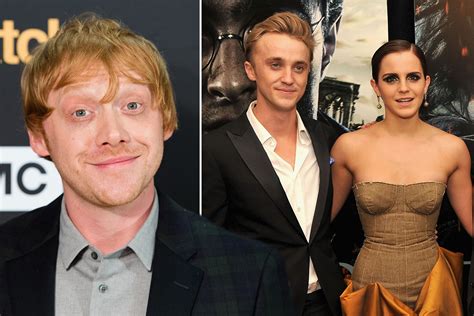 Rupert Grint Saw Sparks Between Emma Watson And Tom Felton On Harry