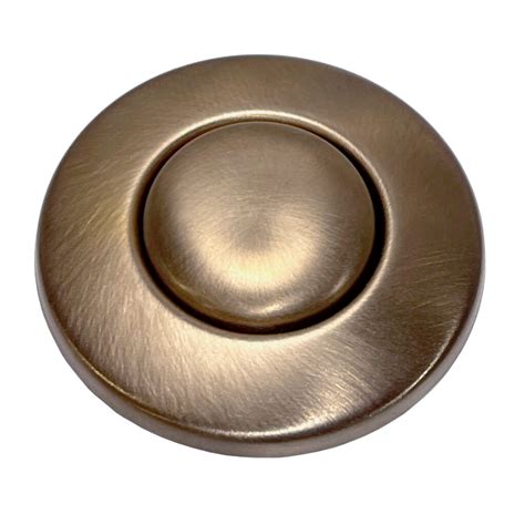 Button Cover Brushed Bronze Insinkerator