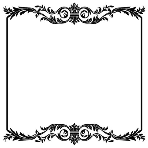 Antique Frame Border Design