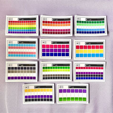 Splatoon Stickers Pride Palettes Set 1 Etsy