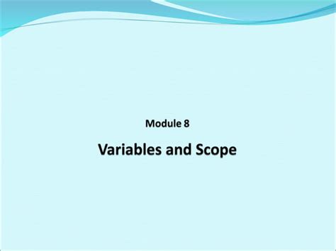 Java Variablesaboutdifferentscopeppt