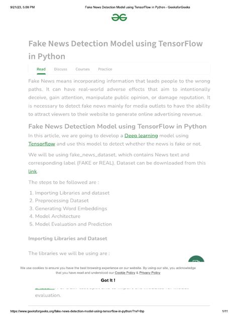 Fake News Detection Using Ml Pdf