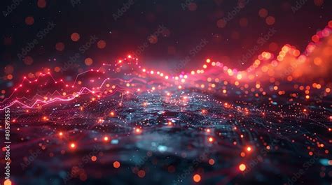 Clean Design Of A Line Chart Comparing Historical Data With Future Projections Illustrating