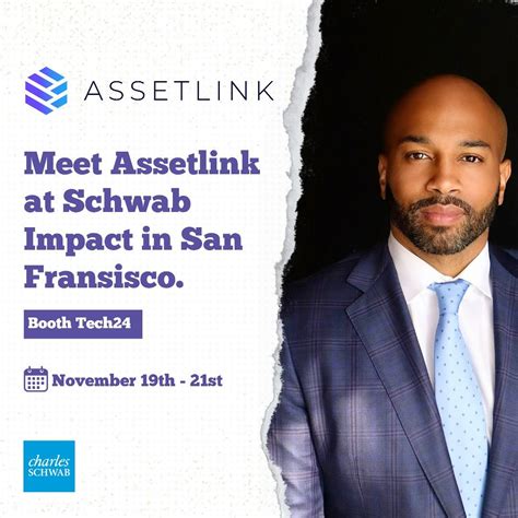 Join Our Ceo Devon Drew And The Assetlink Team At Schwab Advisor