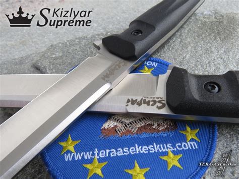 Taktinen taisteluveitsi - Kizlyar Supreme Senpai, kydex-tuppi