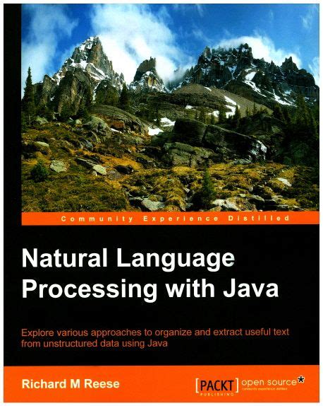 Natural Language Processing With Java Richard M Reese 교보문고