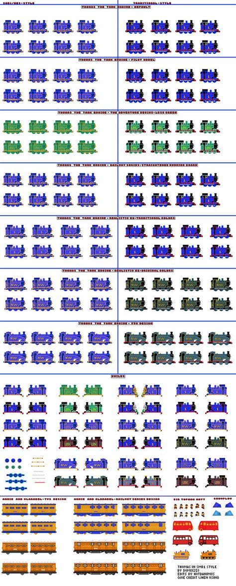 Thomas Smb1 Nes Style By Hotdanimus On Deviantart