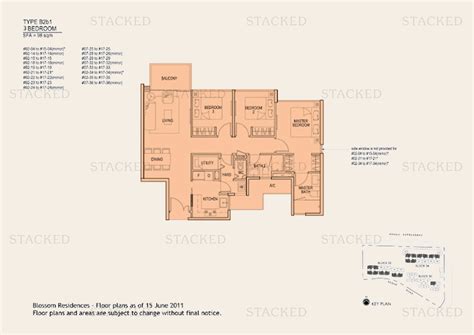 Stacked Homes Blossom Residences Singapore Condo Floor Plans Images