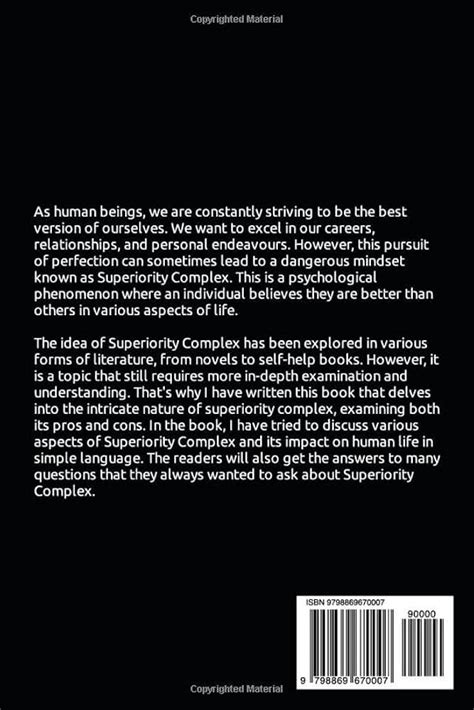Human Superiority Complex