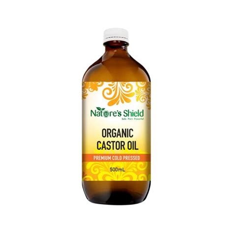 Natures Shield Organic Jamaican Black Castor Oil Organic Pouch